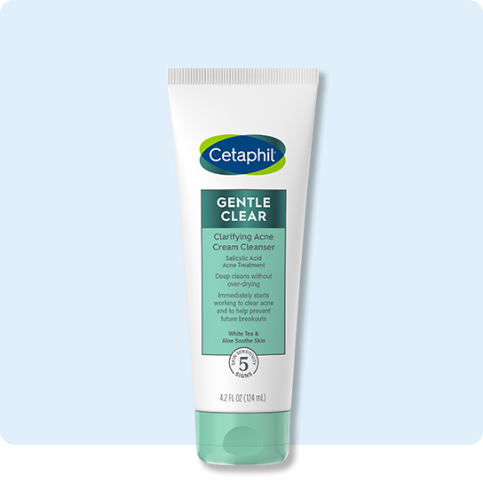 Gentle Clear Skin Acne Products for Sensitive Skin | Cetaphil US